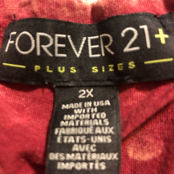 Forever 21 | Tops | Forever 2 Love Tshirt 2x | Poshmark
